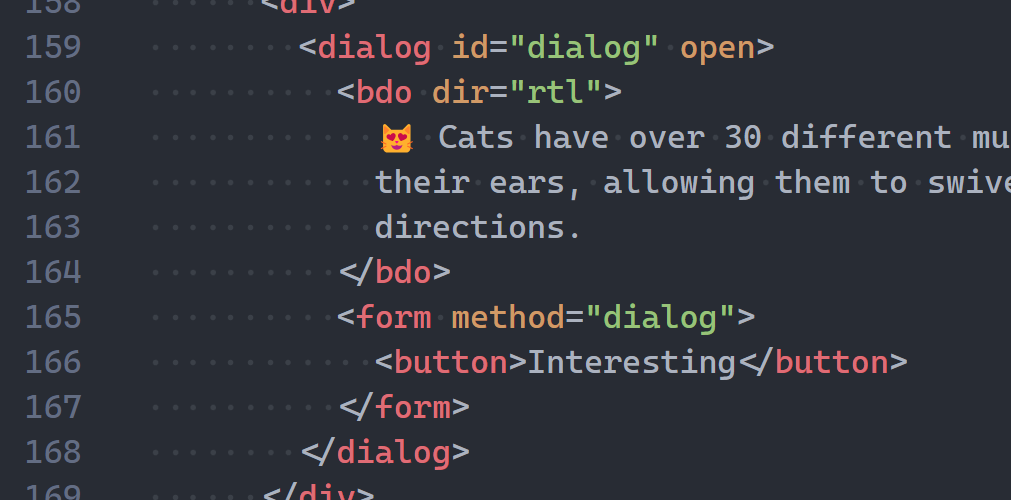 10 rare HTML tags that nobody ever uses — , , and more | by Tari Ibaba | Coding Beauty | Medium