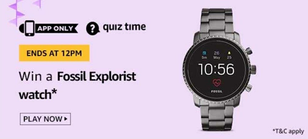 Amazon Daily Quiz Answers, 23rd May 2020 | by Deals on Quiz | Medium