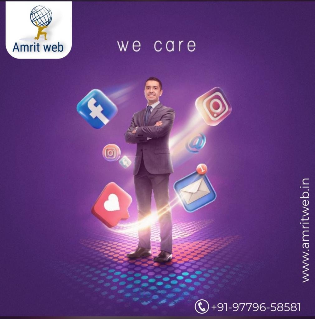 Best Website Development And Web Design Agency In Chandigarh : Amrit Web - Amritweb Seo - Medium