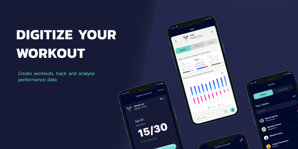 Create smart gyms with Trackbar! 💪 | by Noise Studio | Noise Studio ...