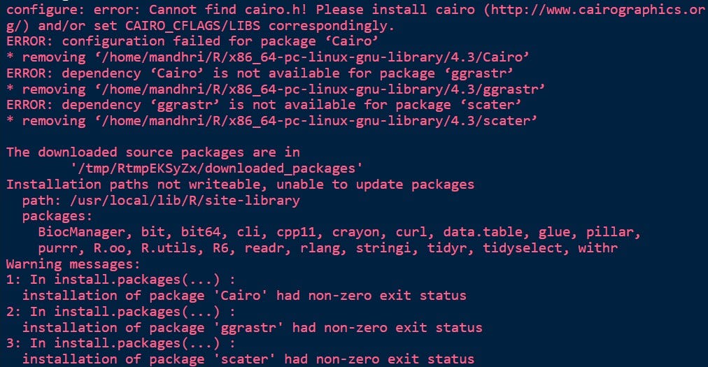 Guide to Installing the Scater Package for Single-Cell Analysis | by ...