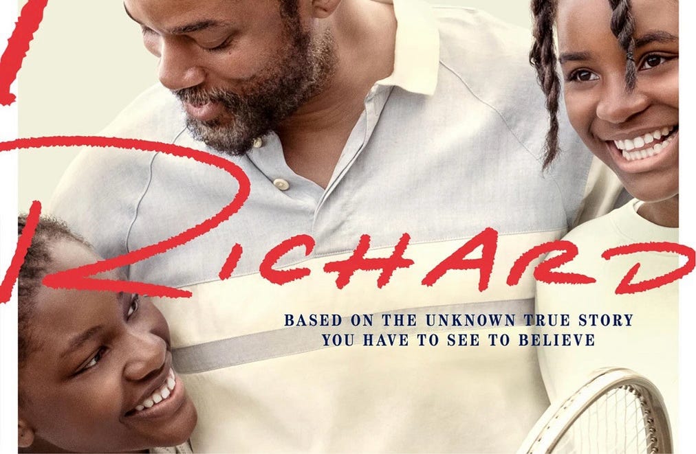 KING RICHARD — MOVIE REVIEW 🎬🍿🎾 | by Irvin Akueitteh Quartey | Aug ...