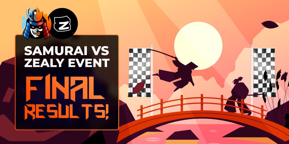 🏆Samurai VS Zealy Event — Final Results🏆 | by Samurai Versus | Medium
