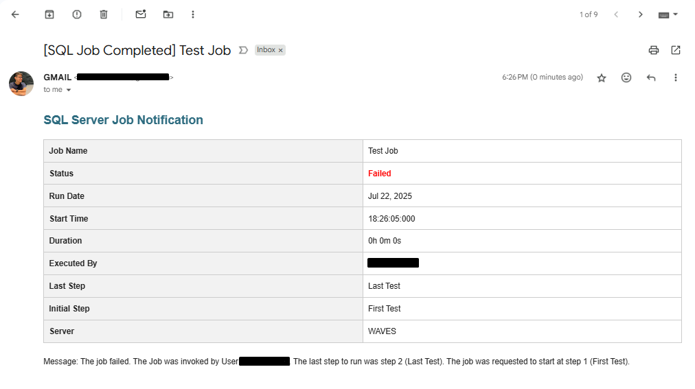 The SQL Week: SQL Server Agent Notifications with Custom Emails | by Lorenzo Uriel | Medium