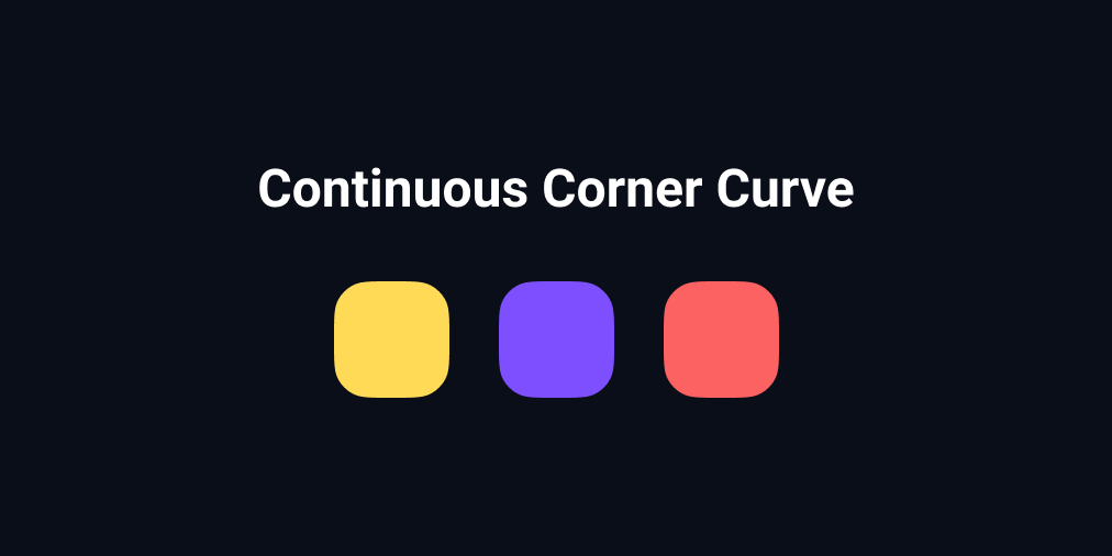 Continuous Corner Curveを自作する. Appleが採用しているContinuousCornerCurveをUIKitの… | by Takuma Matsushita ...