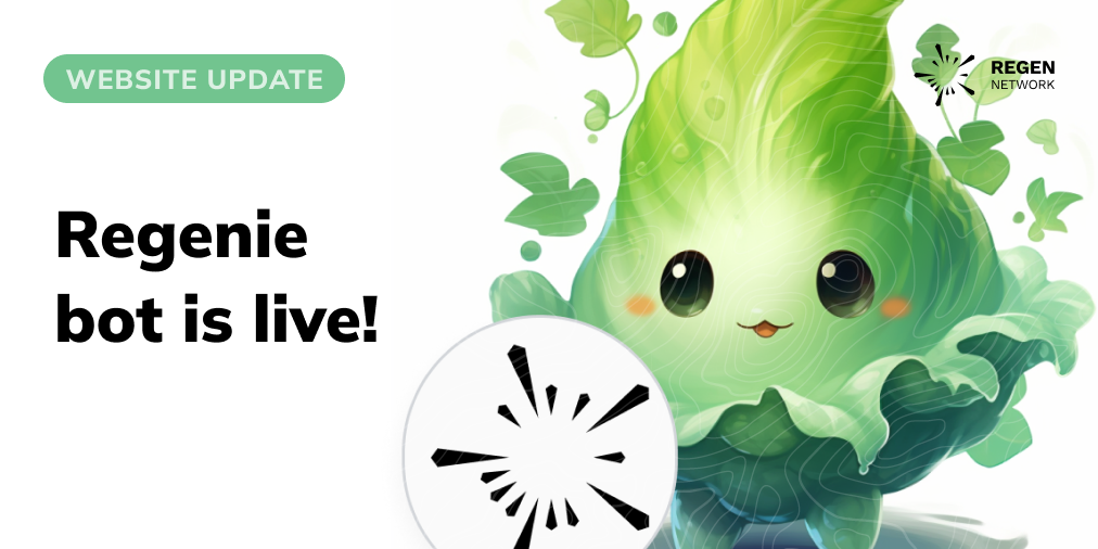 Meet Regenie, your new Regen AI companion | by Regen Network | Regen Network | Medium