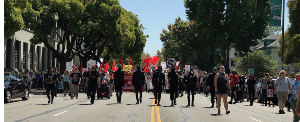 The Red and the Black. Black bloc tactics aren’t about being… | by Evn ...