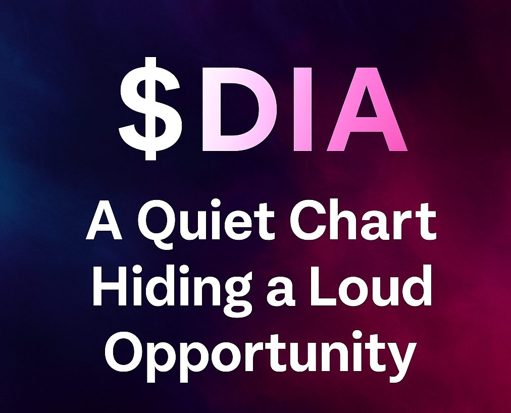 $DIA: A Quiet Chart Hiding a Loud Opportunity | by TAwithSiri | Jun ...