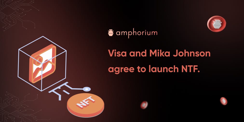Visa and Mika Johnson agree to launch NTF. The world payment system ...