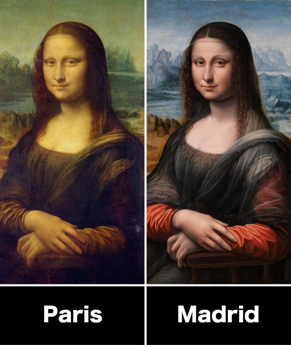 Twin Mona Lisa. @Culture_Crit | by nothing but beautiful | My Bookmark ...