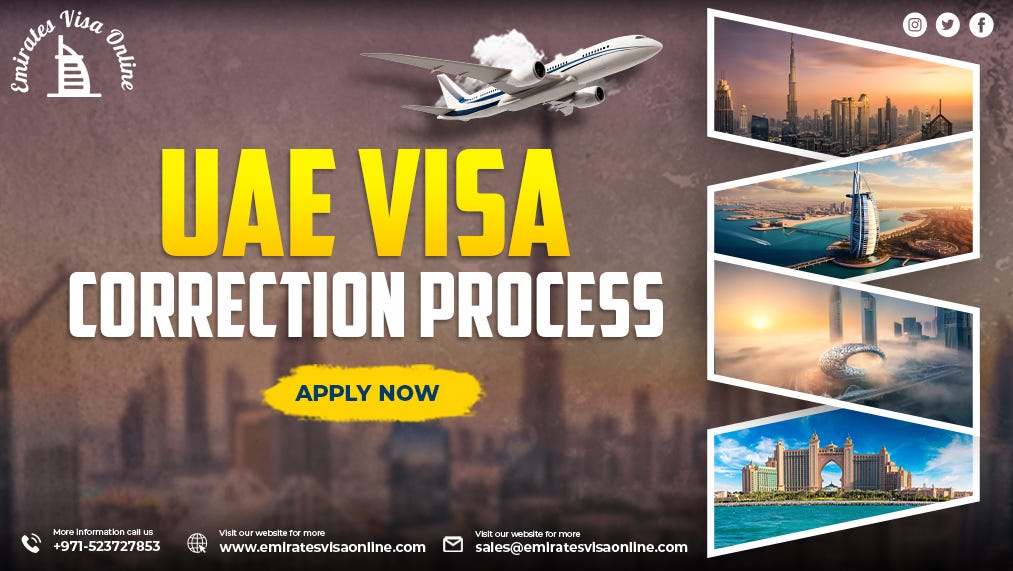 How To Make Corrections In My UAE Visa | by Emirates Visa Online | Medium