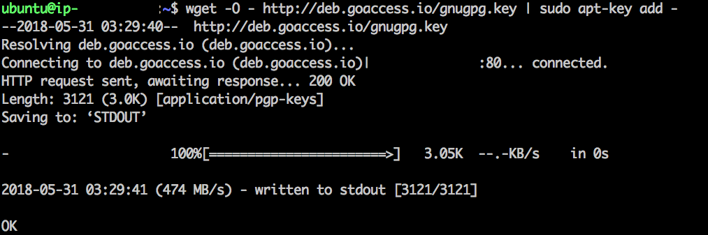 使用 GoAccess 即時監控伺服器狀態 （Linux - Apache） | by Haboro | Medium