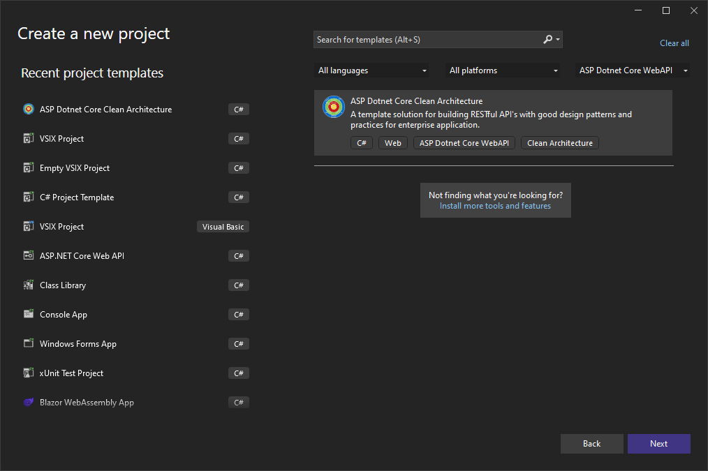 ASP Dotnet Core Clean Architecture | by Saman Azadi | Medium