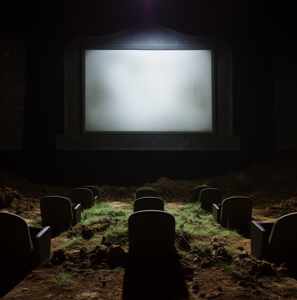 Movie Theater Screen Dark