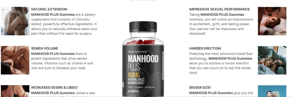 ManHood Plus Gummies Reviews — [ CUSTOMERS ADVICES 2024 ] Boost Your ...