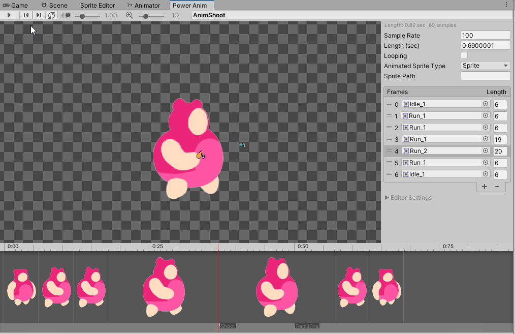 PowerSprite Animator for Unity Rocks | by Christopher Laine | Full Metal Game Dev | Medium