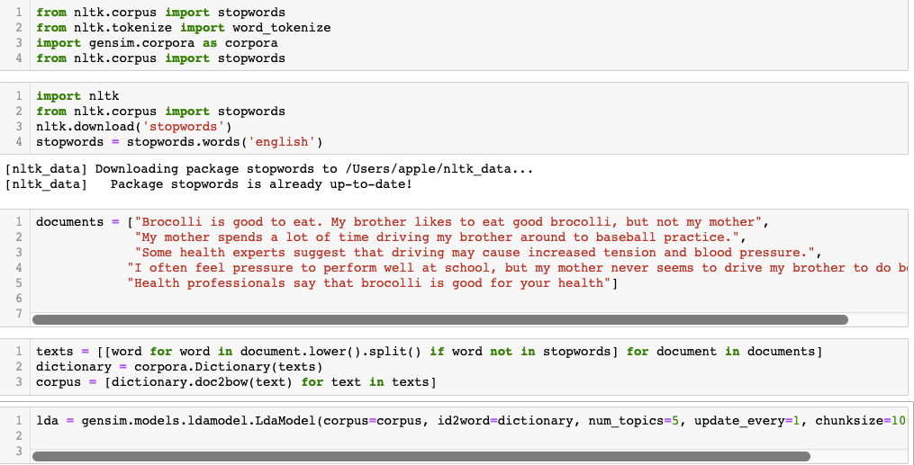 Understanding LDA OutPut Using Gensim (Topic Modeling) | by Nikhil Kumar Reddy Bhoge | Medium