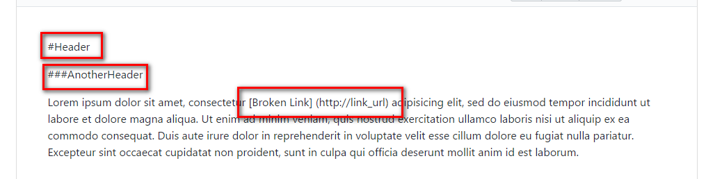 Fixing broken markdown in github. You might have noticed recently that ...