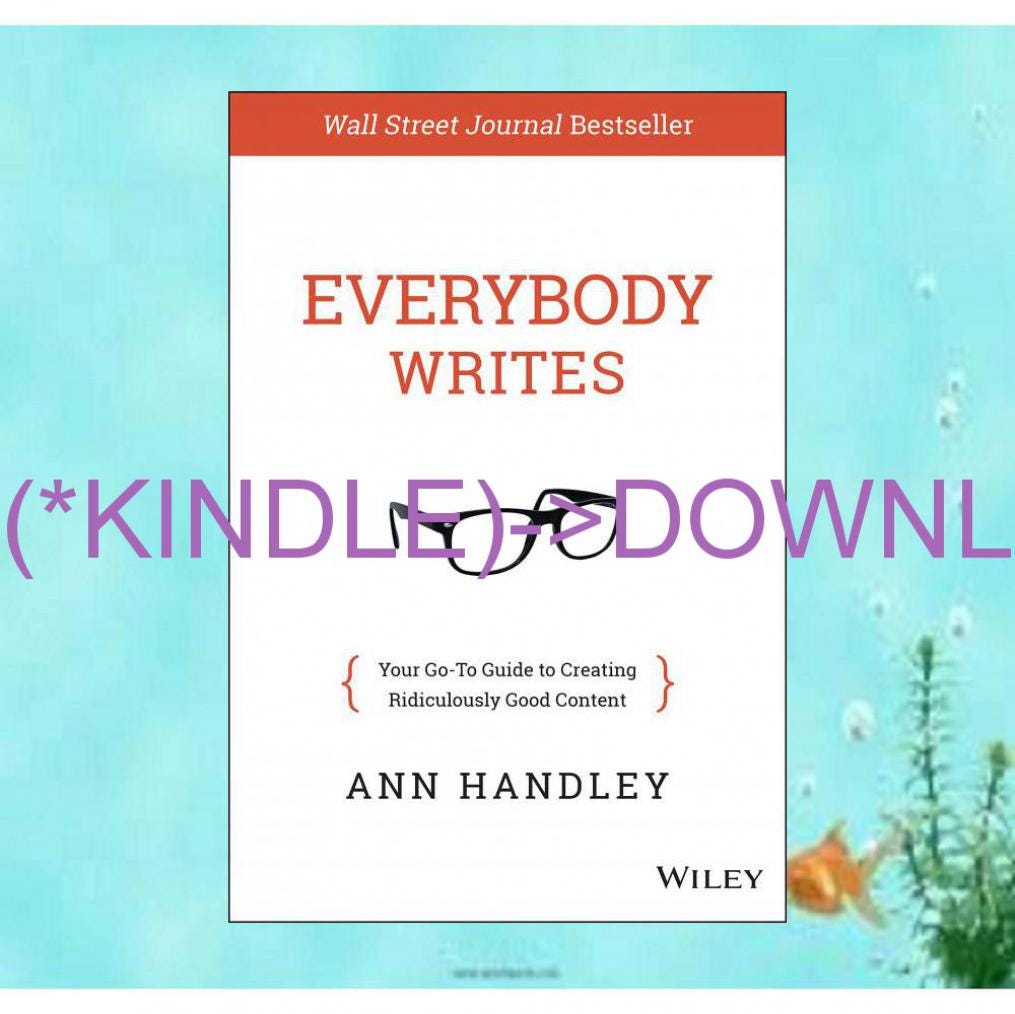 (KINDLE)->DOWNLOAD Everybody Writes: Your Go-To Guide to Creating ...