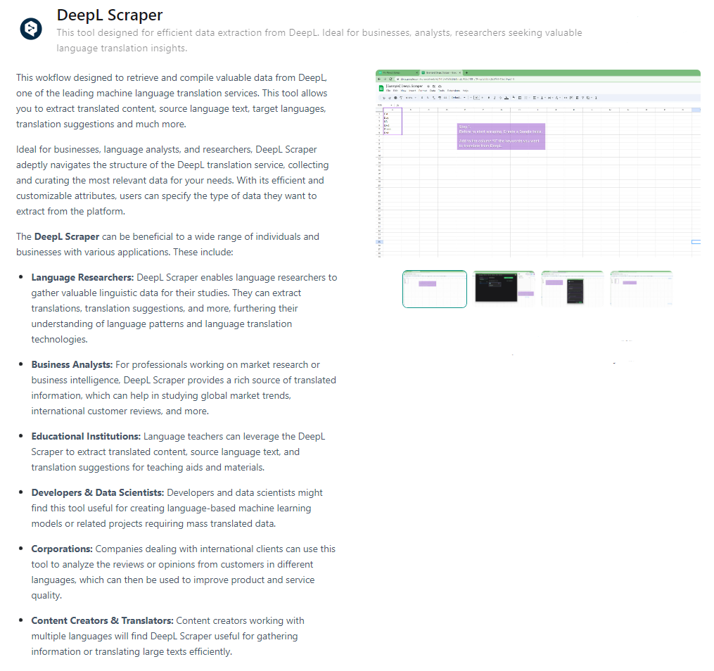 Globalisation of translation: using advantages of using DeepL Scraper ...