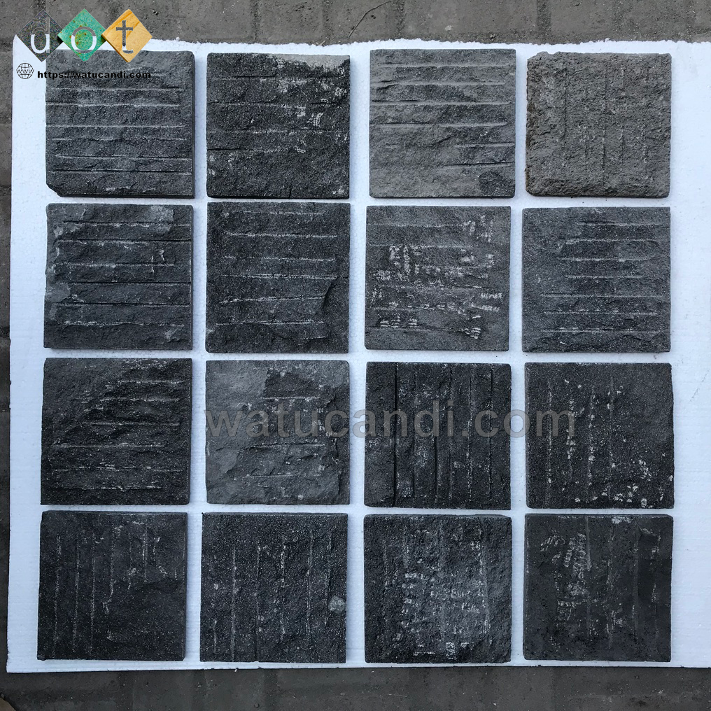 Pavers Stepping Stone Lava Rock. Pijakan Batu Alam Lantai Outdoor ...