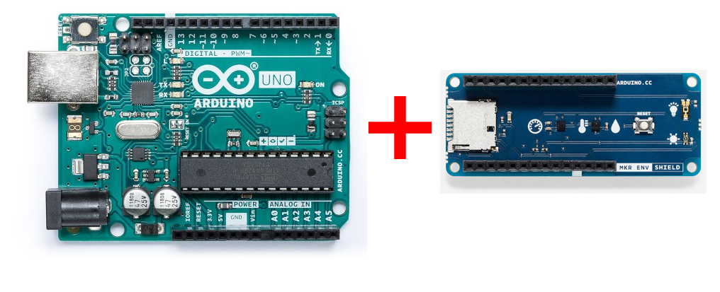 How to connect the MKR ENV shield to Arduino Uno | by Sasso0101 | Medium