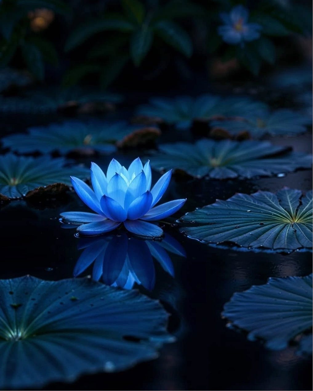 The Blue Lotus. A poem on how I am watching the lotus… | by sita ...