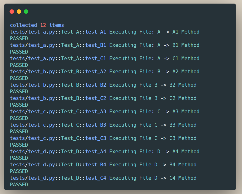 Pytest: Control module and class execution order | by th@n@n | Medium
