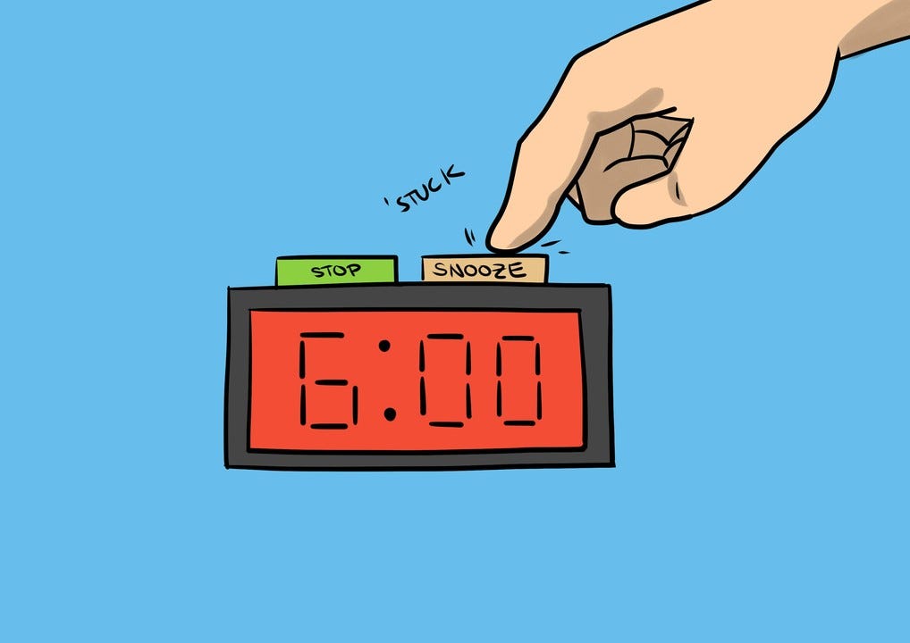 How to Stop Hitting Snooze. I, as a 15-year-old, have woken up over ...