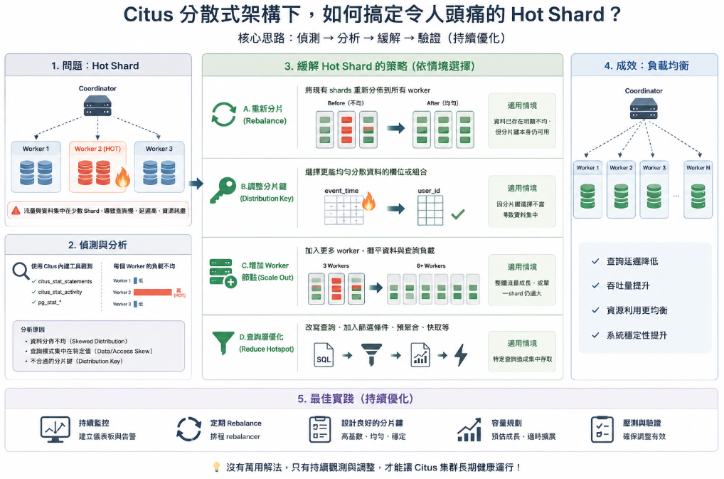 Citus 分散式架構下，如何搞定令人頭痛的 Hot Shard？ | by RiCo 技術農場 | RiCosNote | Jun ...
