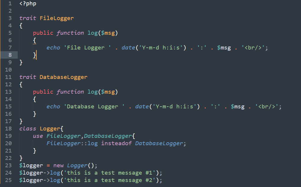 PHP trait’s method of conflict resolution - Adelahmedworks - Medium