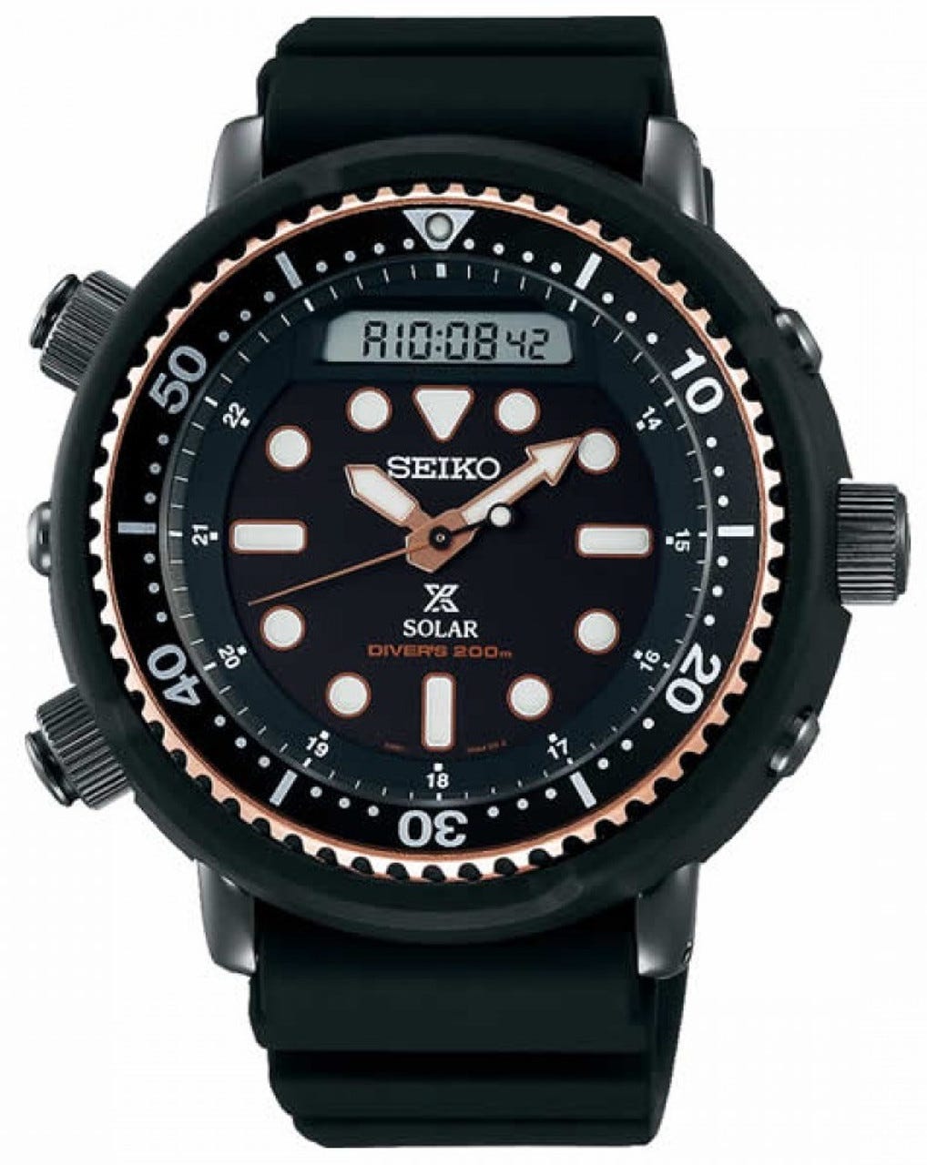 Seiko Arnie Predator Ana-Digi Rose Gold SBEQ005 - Shopping In Japan ...