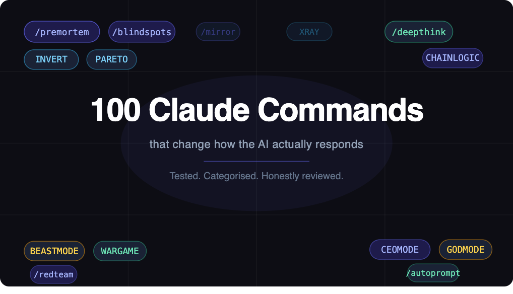 I Tested All 100 Claude Secret Commands So You Don’t Have To | by ...