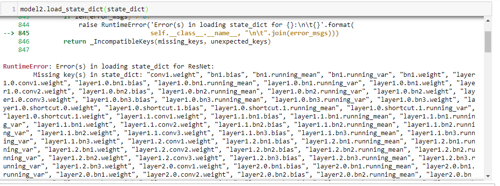 Solving Error(s) in loading state_dict pytorch | by muh usgan | Medium
