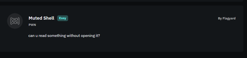 CTF Write-Up: Muted Shell. Challenge: Muted Shell Category: PWN… | by Hussain Ashiq Khattak ...