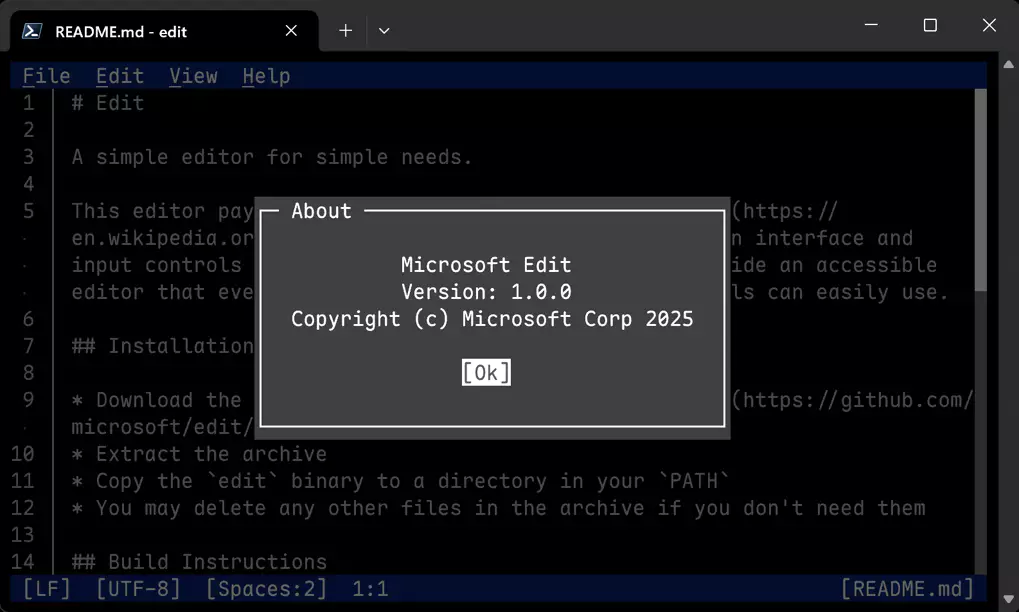 Microsoft’s New ‘Edit’ Editor: A Game-Changer for Windows Command Line ...