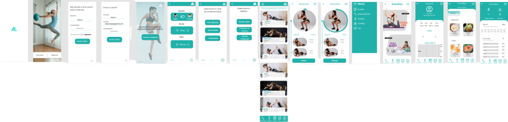 AlFit Fitness app| UX case study. Fitness app | by Ale Cortes | Medium
