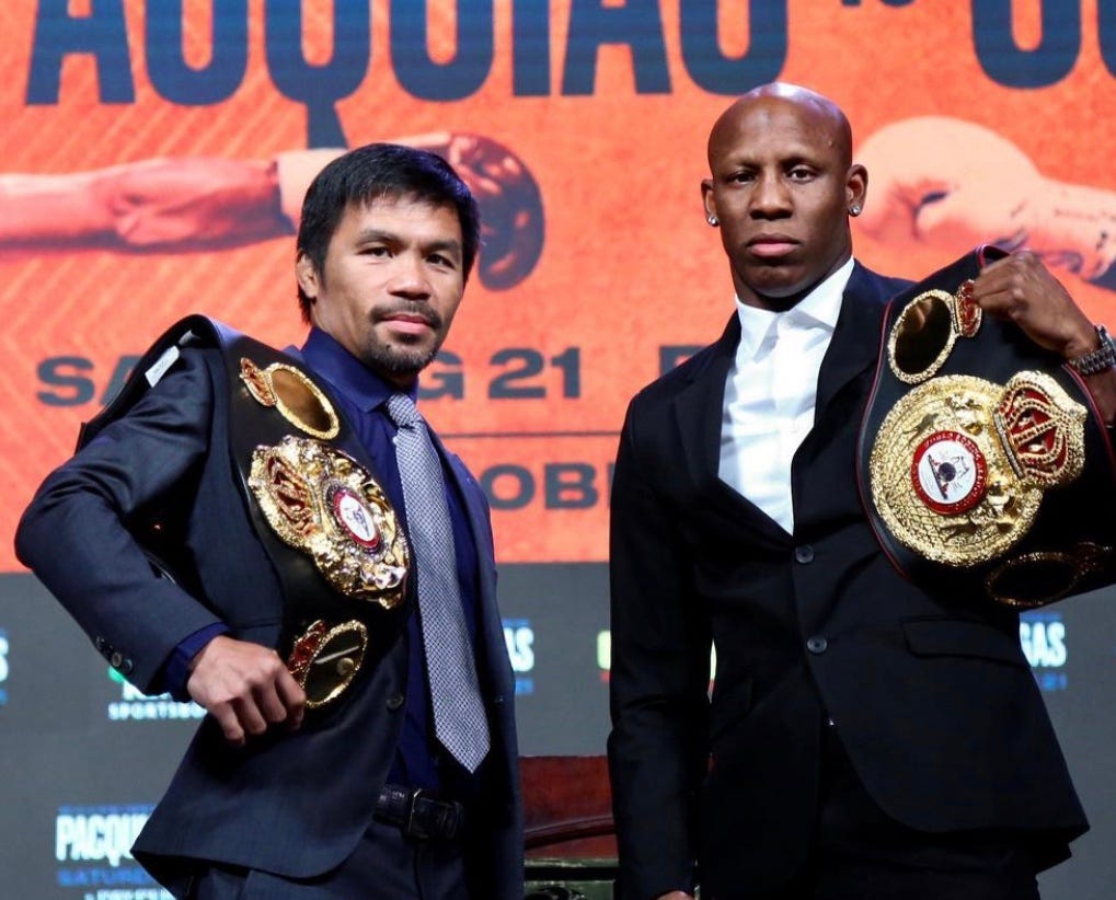 Pacquiao vs Ugas. What’s Up? | by Charves Len Hervey | Medium