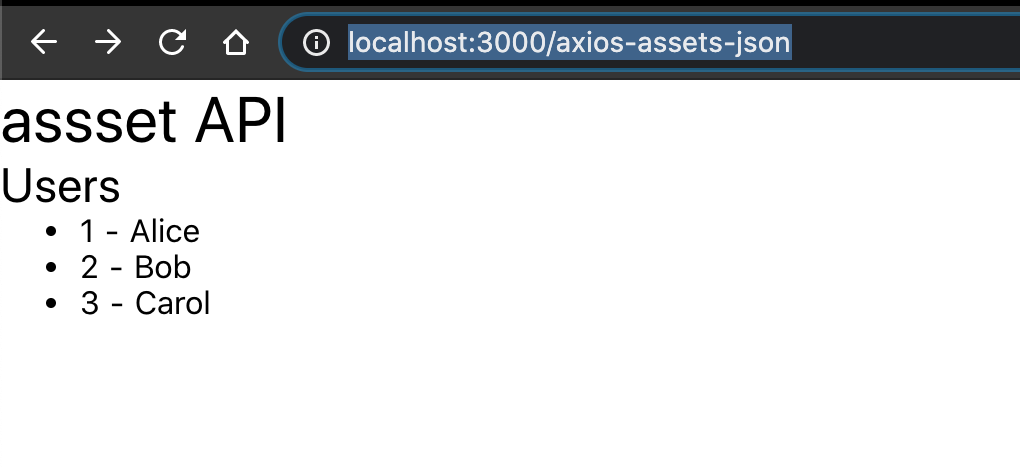 Nuxt.js + axios — 静的JSONファイルでAPIレスポンスをモックする例 ( static json file like mock ) ( #Nuxt #Vue ) | by ...