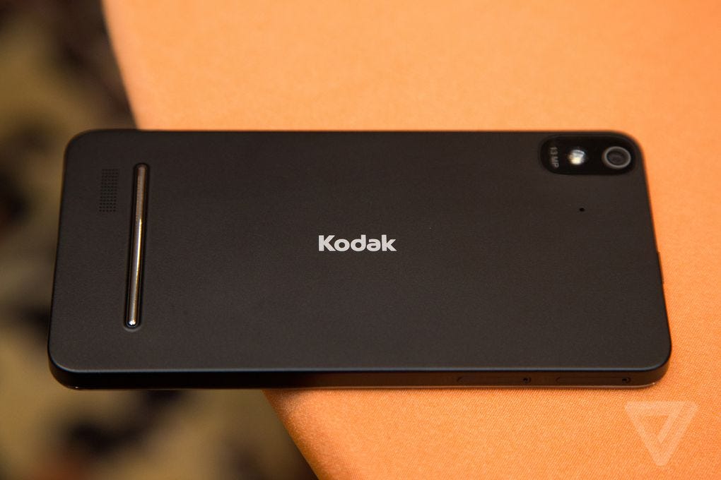 KODAK LAUNCHES NEW ANDROID PHONE. The name of Kodak, once ruled by the ...