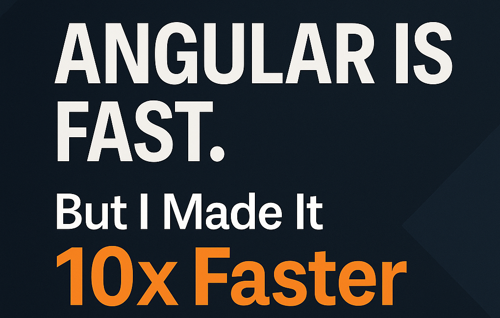10x Faster Angular: OnPush, Signals, Memoization & Change Detection Hacks | Stackademic
