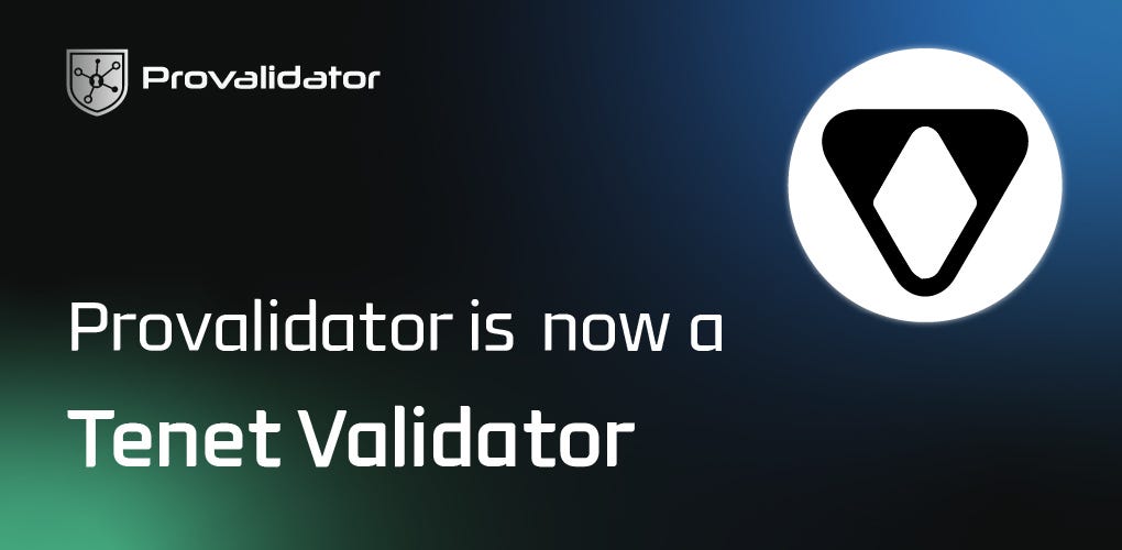 Supporting Tenet as a Validator. Originally published on May 22, 2023 ...