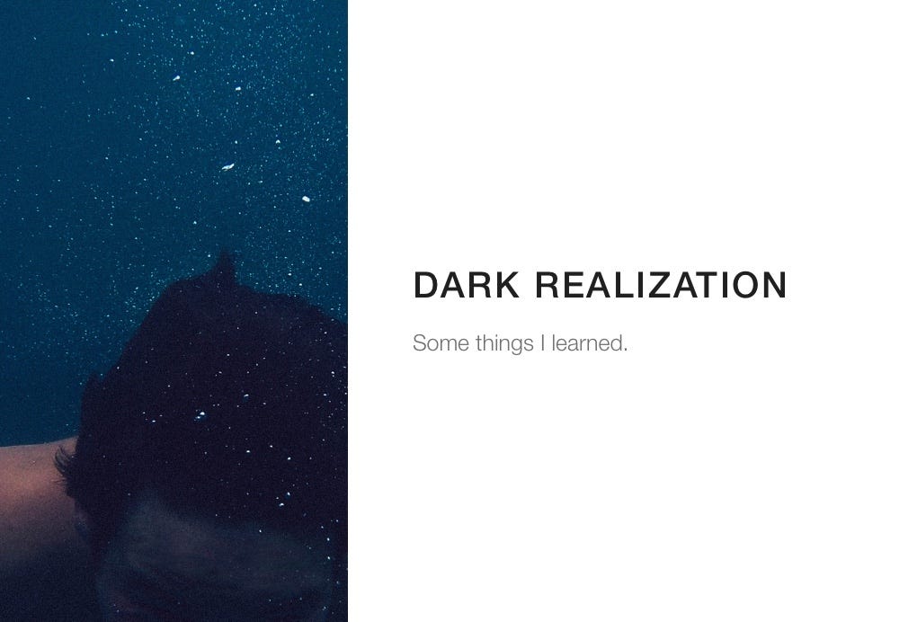 Dark Realizations from a 22 Year Old. | by Micah Carroll | Medium