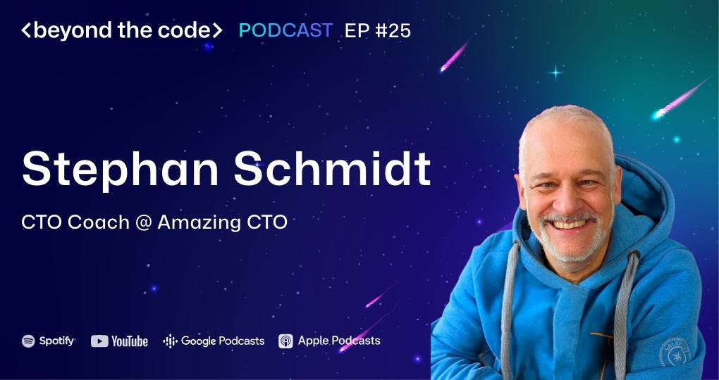 ‘Impact vs. Velocity’ with Stephan Schmidt, CTO Coach at Amazing CTO | by typo | Typo blog | Medium