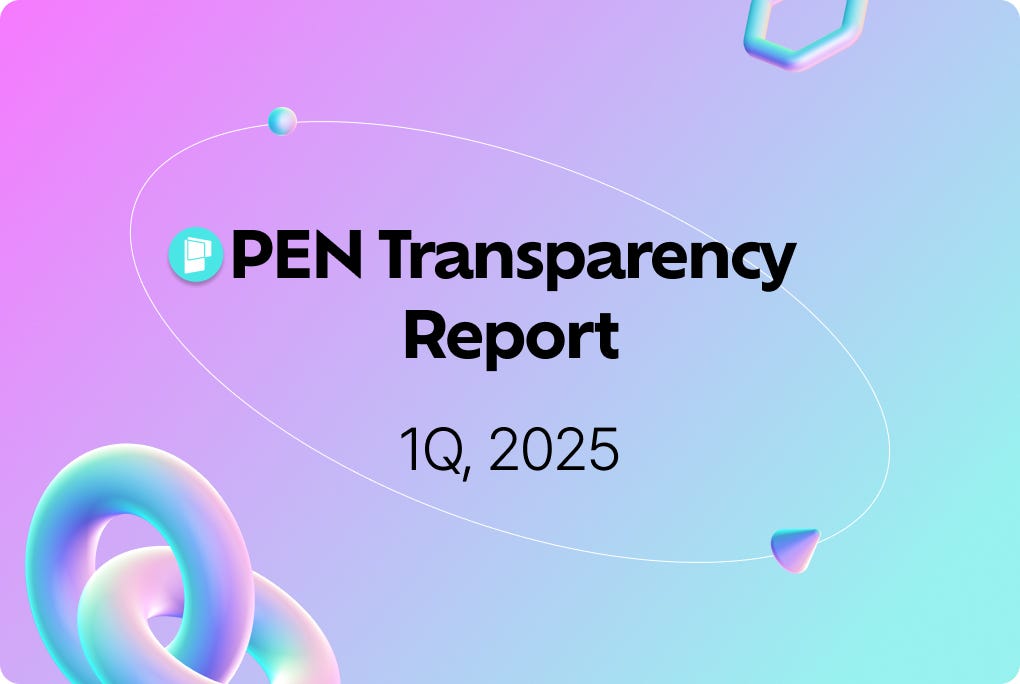 PEN | Transparency Report (1Q,2025) - ImFACT - Medium