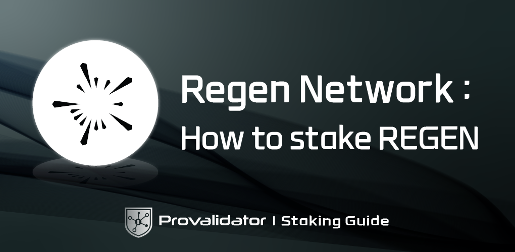 Stake your $REGEN Tokens with Provalidator — Regen | by Provalidator ...