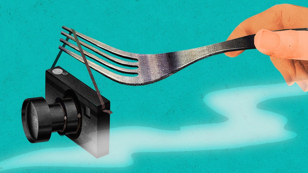 CAMERA EATS FIRST. Why eating food comes second and a pic… | by Snip ...