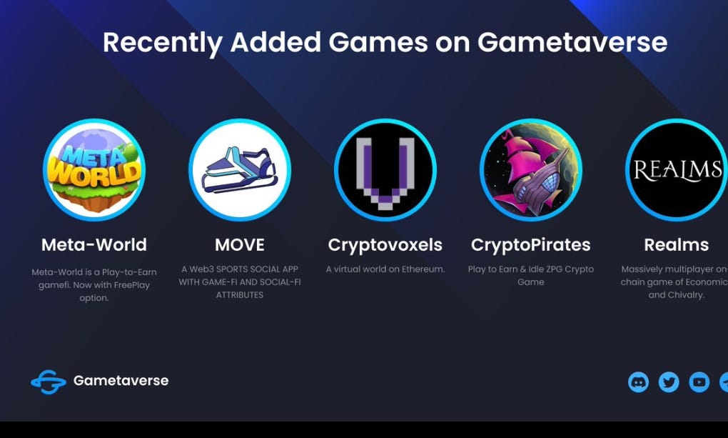 Blockchain powered metaverse. Metaverse is the first public… | by ...
