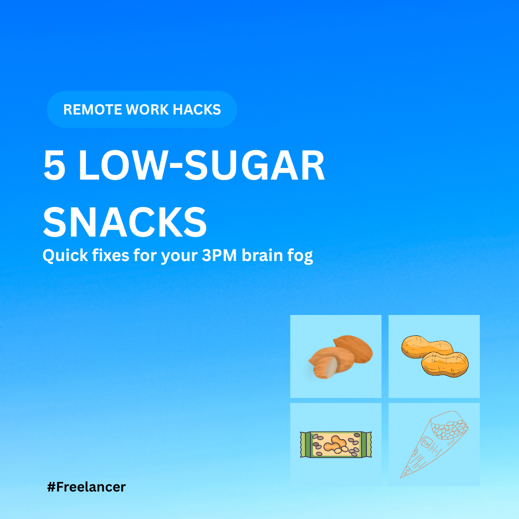5 Low-Sugar Remote-Work Snacks You Can Make in Under 5 Minutes (Without ...