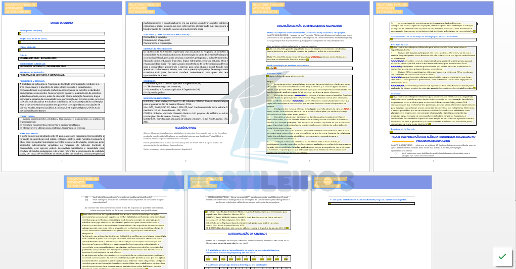 Projeto De Extensão I Engenharia Civil - Scribd PDF - Brainstorming